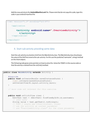 Exercises | DOCX | Programming Languages | Computing