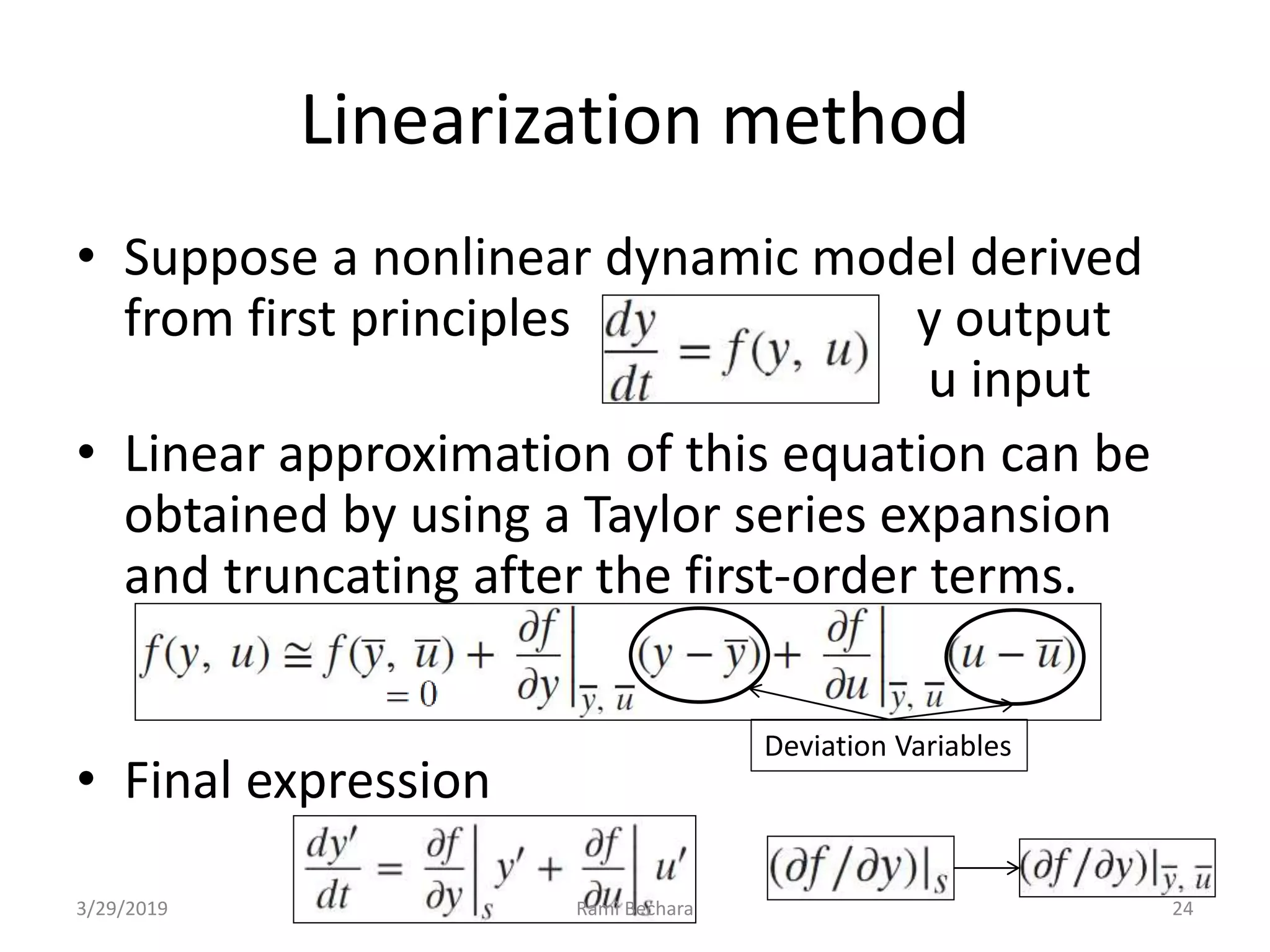 Process Dynamics Exercises and their solutions | PPTX