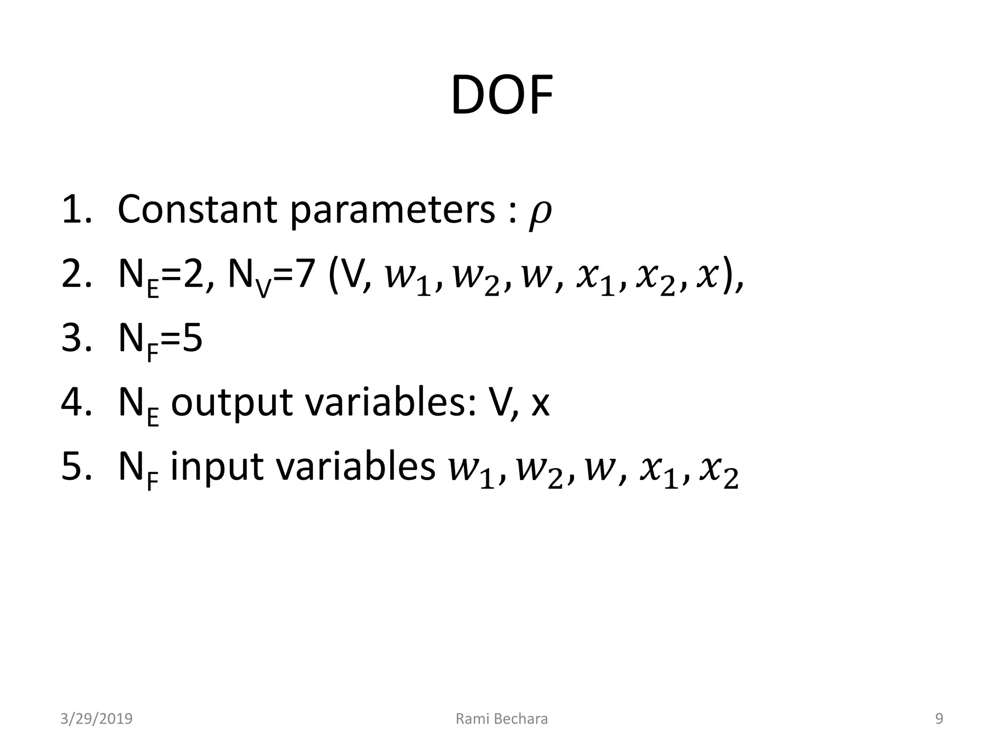 Process Dynamics Exercises and their solutions | PPTX