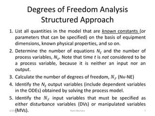 Process Dynamics Exercises and their solutions | PPTX