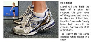 Exercises for Knee Osteoarthritis | PPT