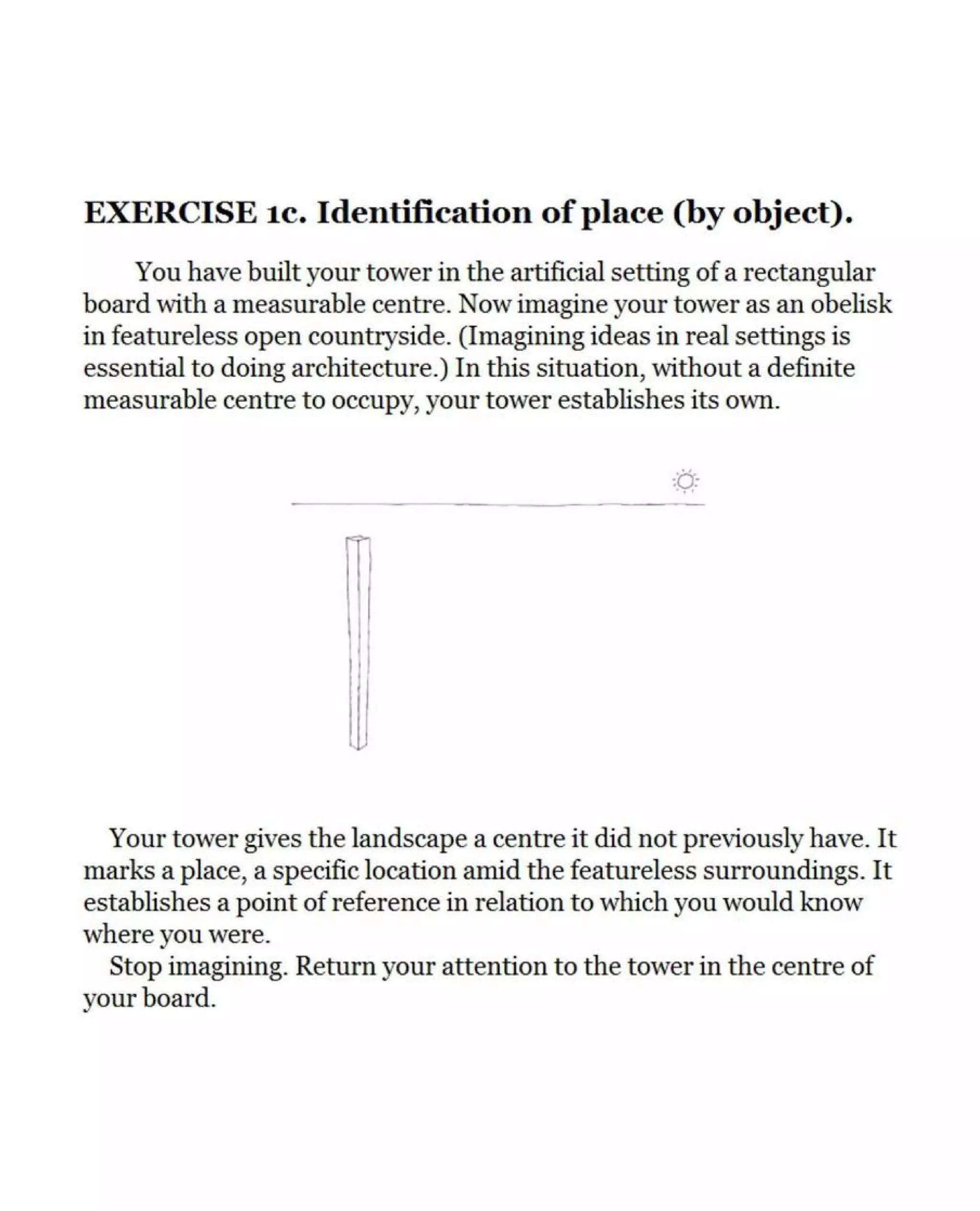 Exercises in Architecture: Learning to think as an Architect | PDF