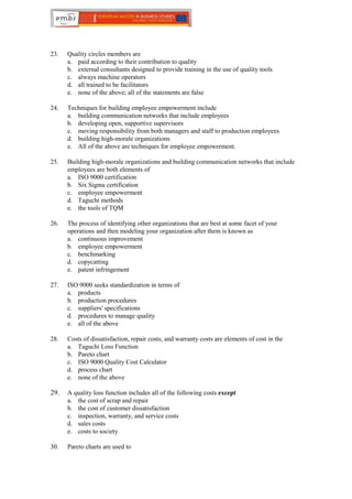 Exercises B Multiple Choice (In Pairs) | PDF