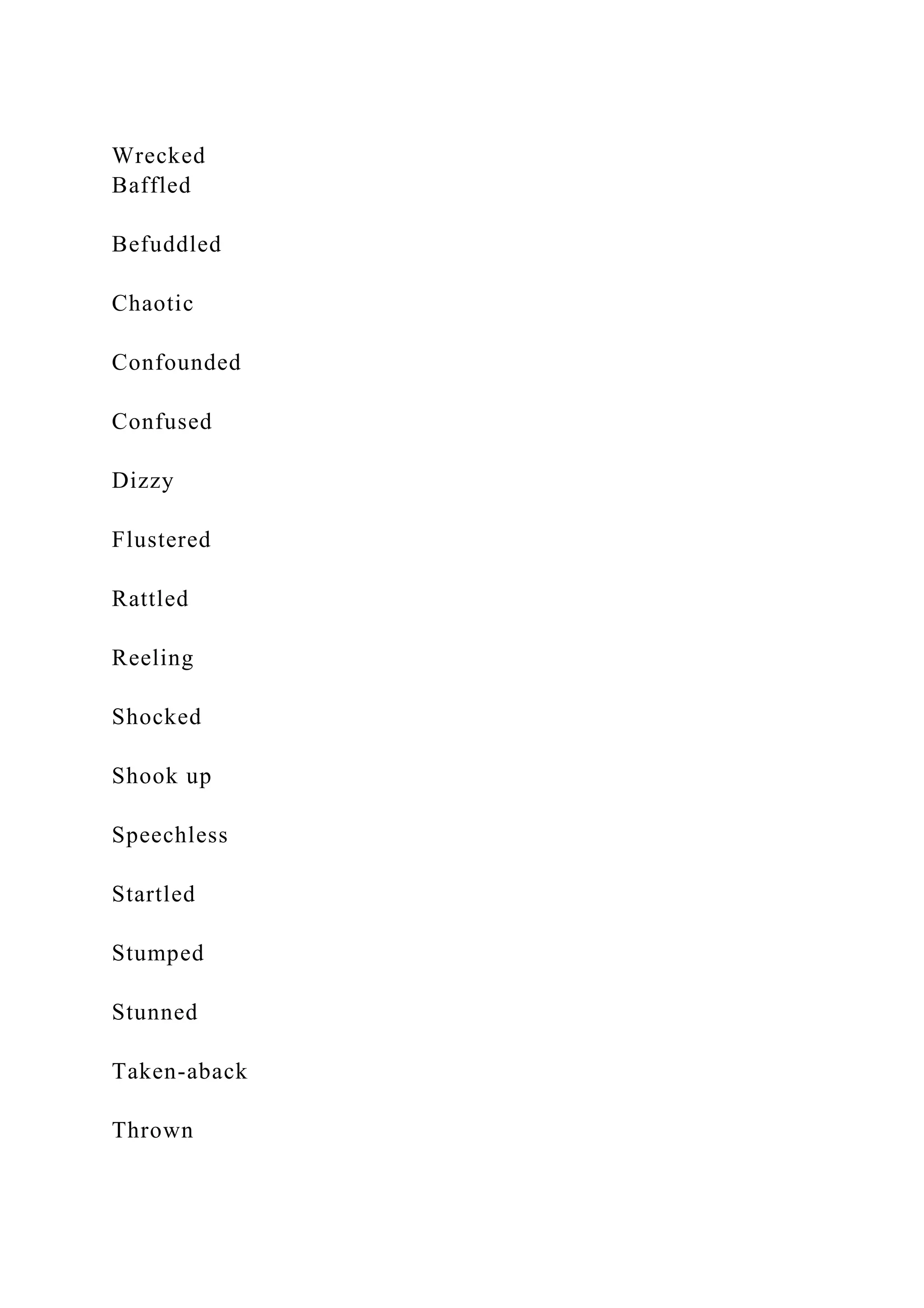 Exercises for Chapter 8 Exercises I How Many Feelings Can Y.docx ...