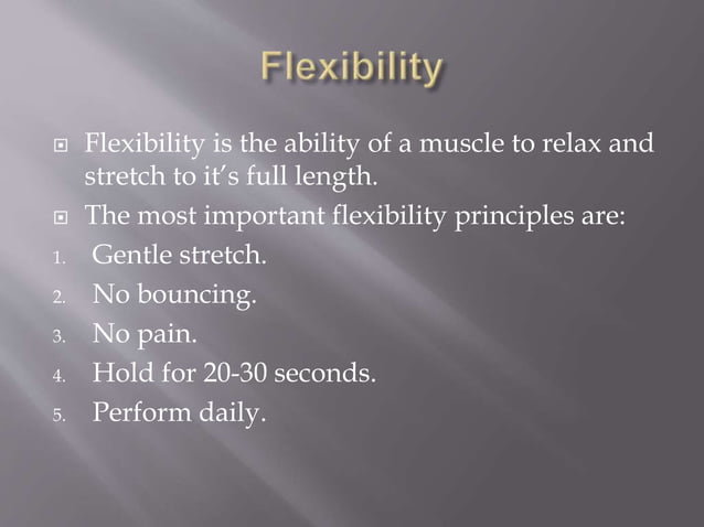 Exercises for dental professionals | PPT