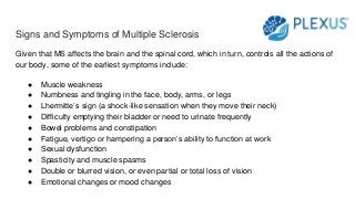 Exercises for Multiple Sclerosis | PPTX