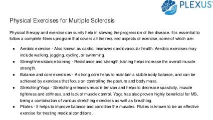 Exercises for Multiple Sclerosis | PPTX