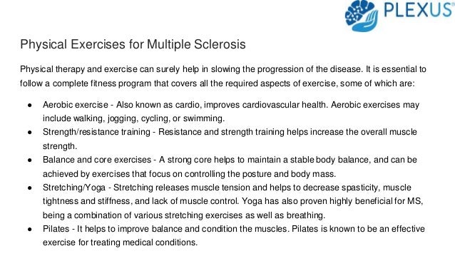 Exercises for Multiple Sclerosis | PPTX
