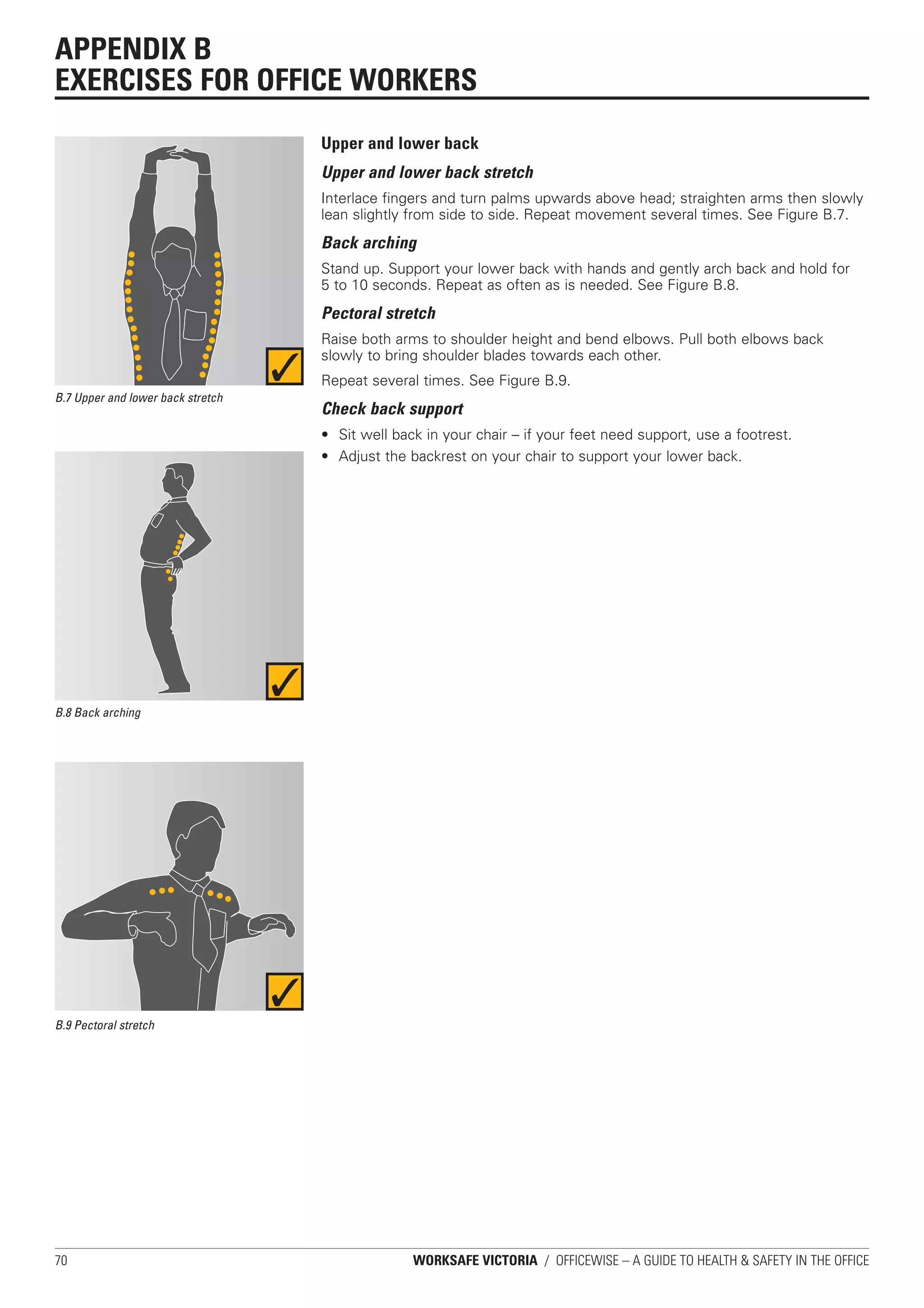 Exercises for office workers | PDF