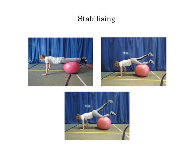Exercises for spine - Guide 2 - Stabilising and strengthening | PPTX