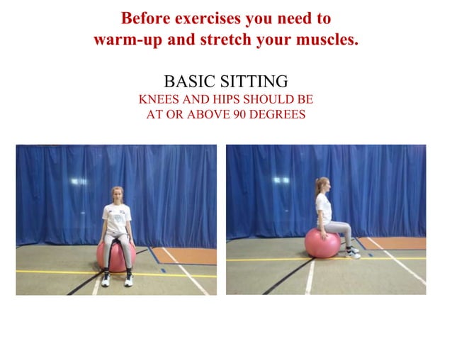 Exercises for spine - Guide 2 - Stabilising and strengthening | PPTX