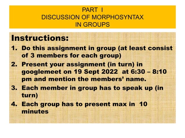 Exercises of Morpheme.ppt