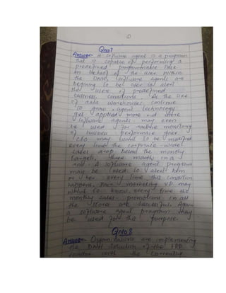 Exercise solution of chapter3 of datawarehouse cs614(solution of exercise) | PDF