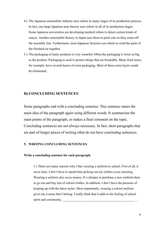Exercises on paragraph writing for business..pdf