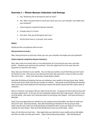 Exercises Outline | PDF