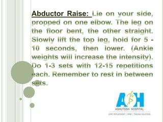 Exercises that help decrease knee pain | PPTX