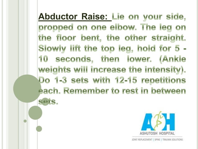 Exercises that help decrease knee pain | PPTX