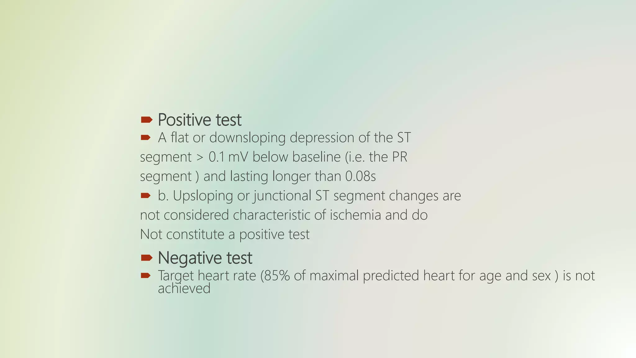 Exercise stress testing | PPTX