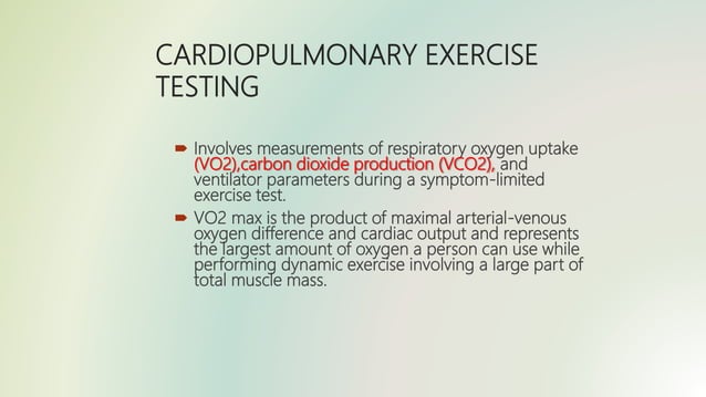 Exercise stress testing | PPTX