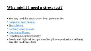 Exercise Stress Test Tredmill test by mohsin.pptx | Heart and ...