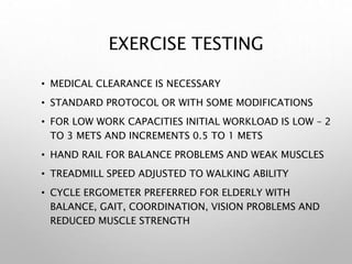 EXERCISE TESTING AND PRESCRIPTION IN.pptx