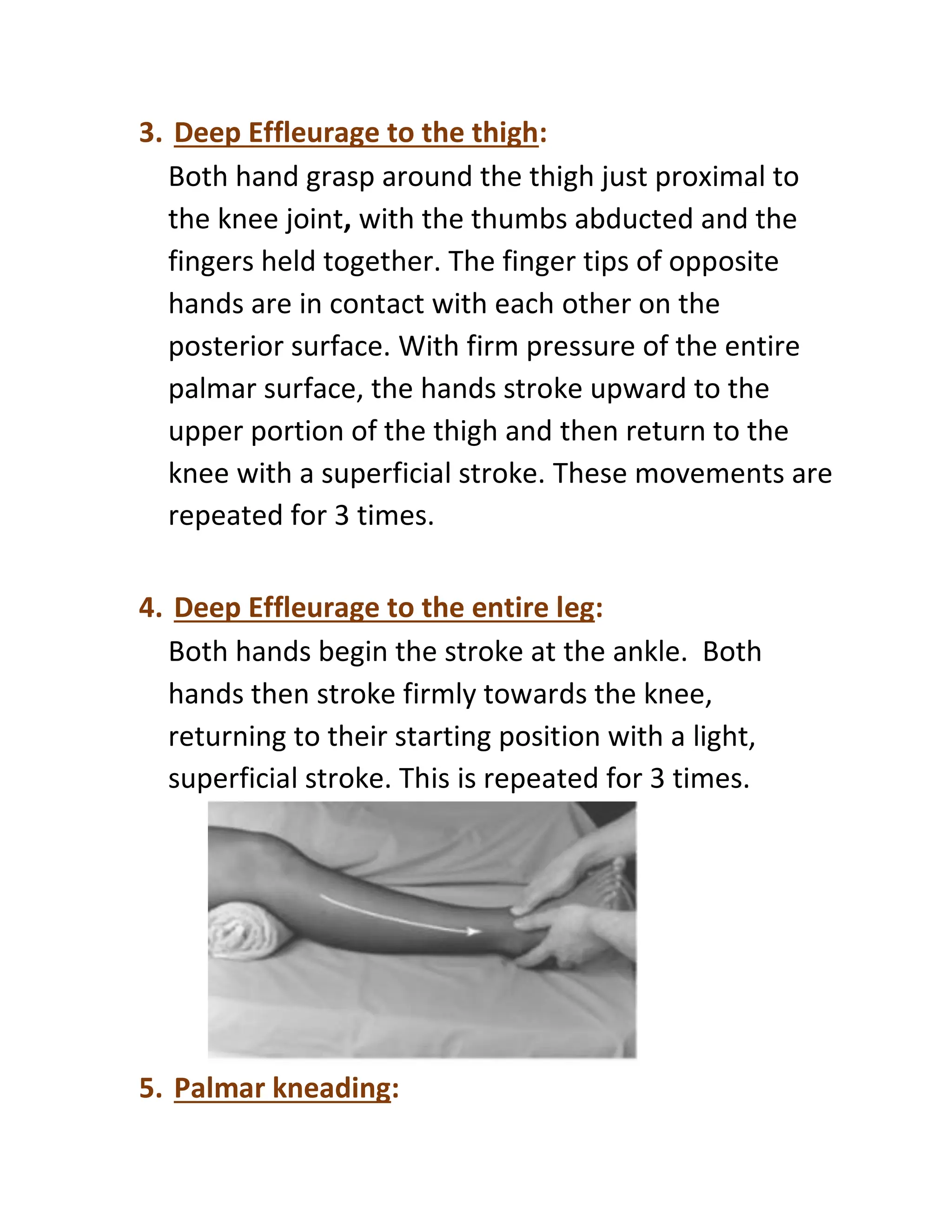 Soft tissue manipulation on the lower limb | PDF