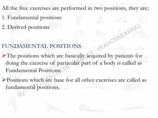 Exercise therapy | PPT