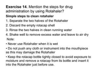 Oral Dosage Forms and their description. | PDF