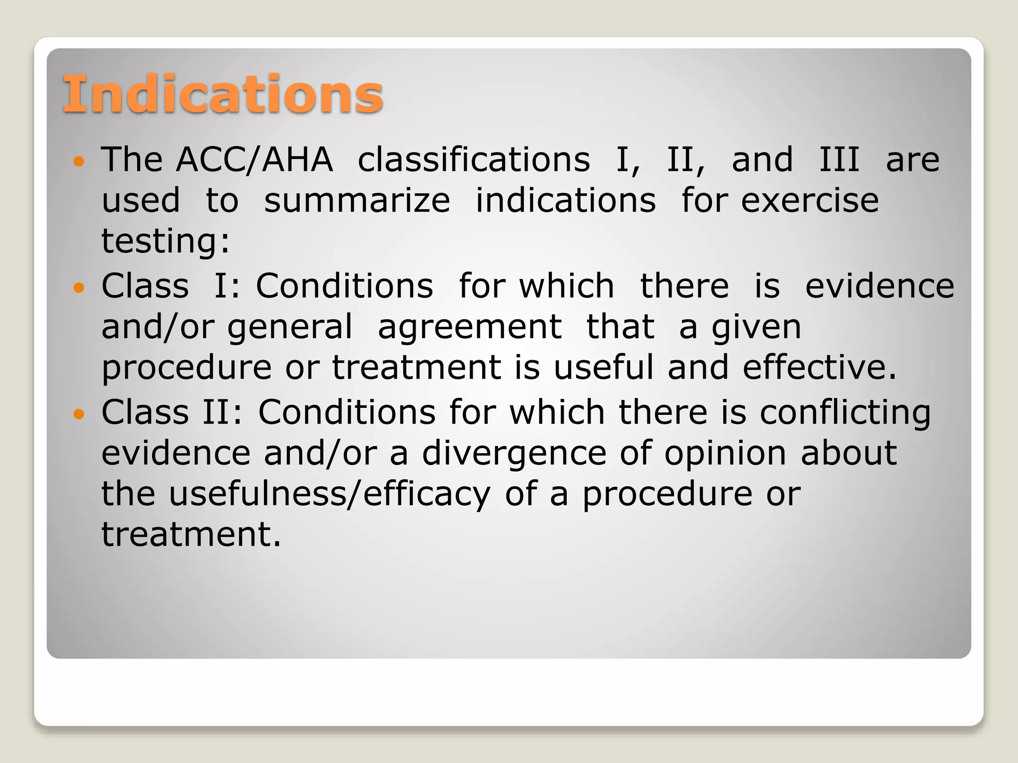 Exercise tolerance testing | PPTX