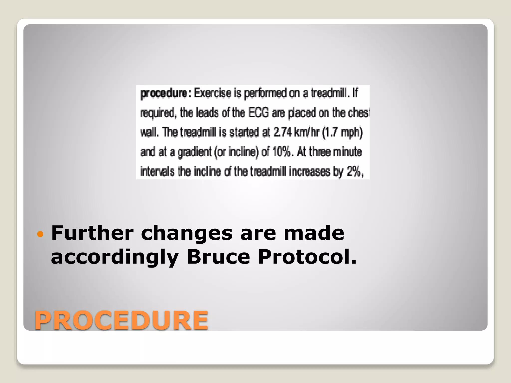 Exercise tolerance testing | PPTX