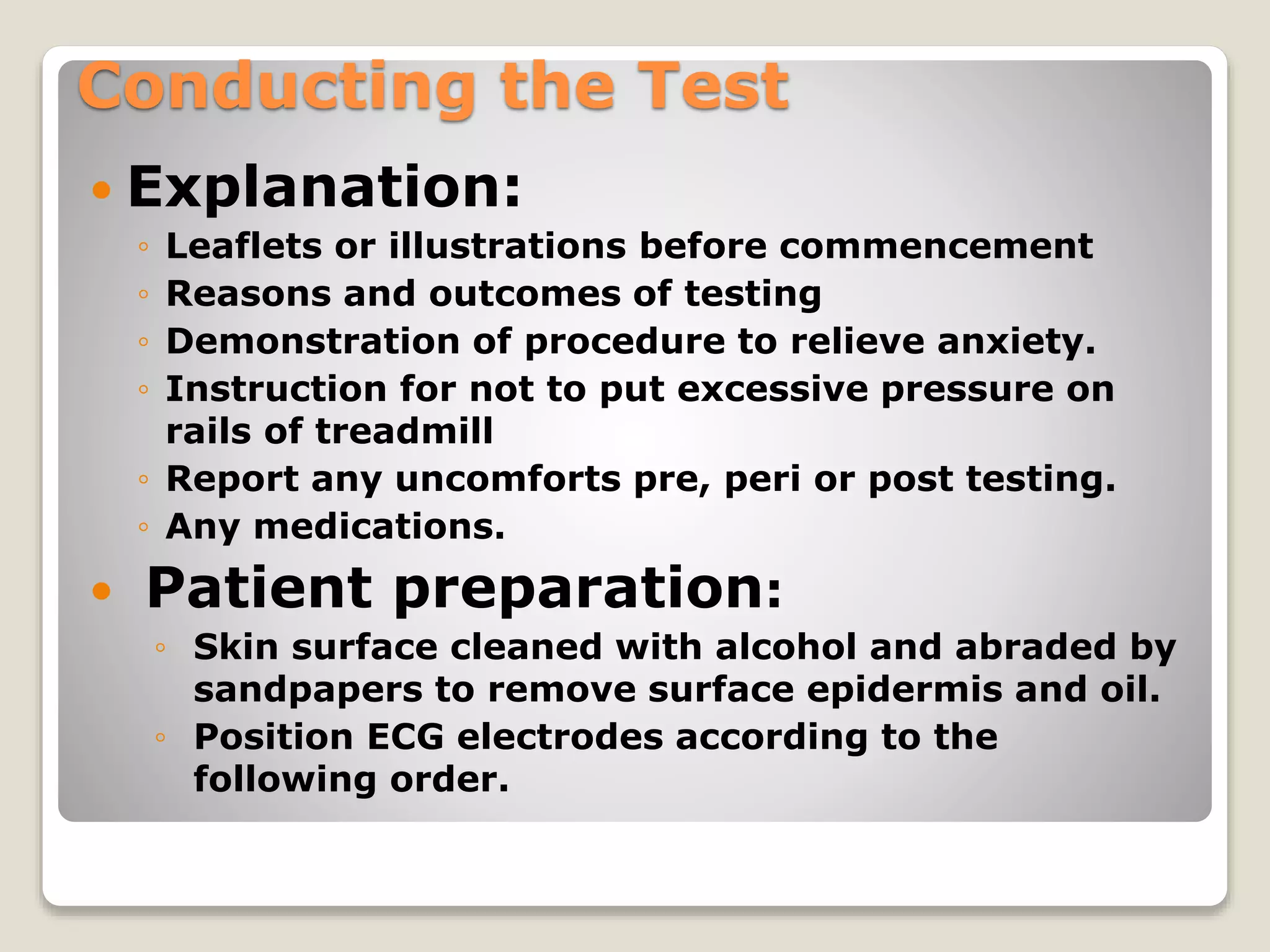 Exercise tolerance testing | PPTX
