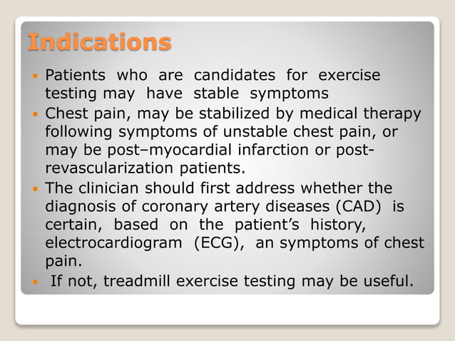 Exercise tolerance testing | PPTX