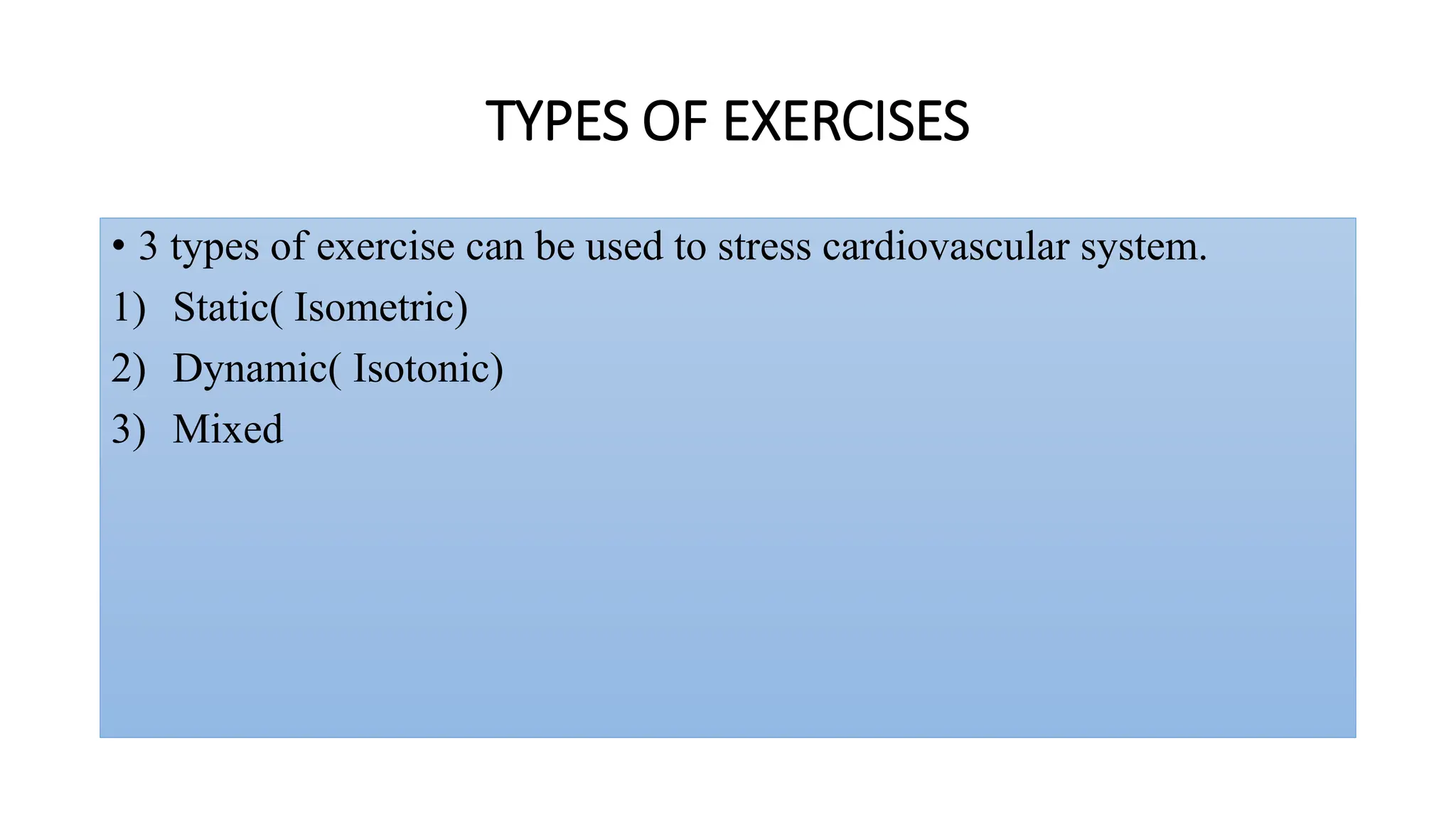 EXERCISE TOLERENCE TEST | PPTX