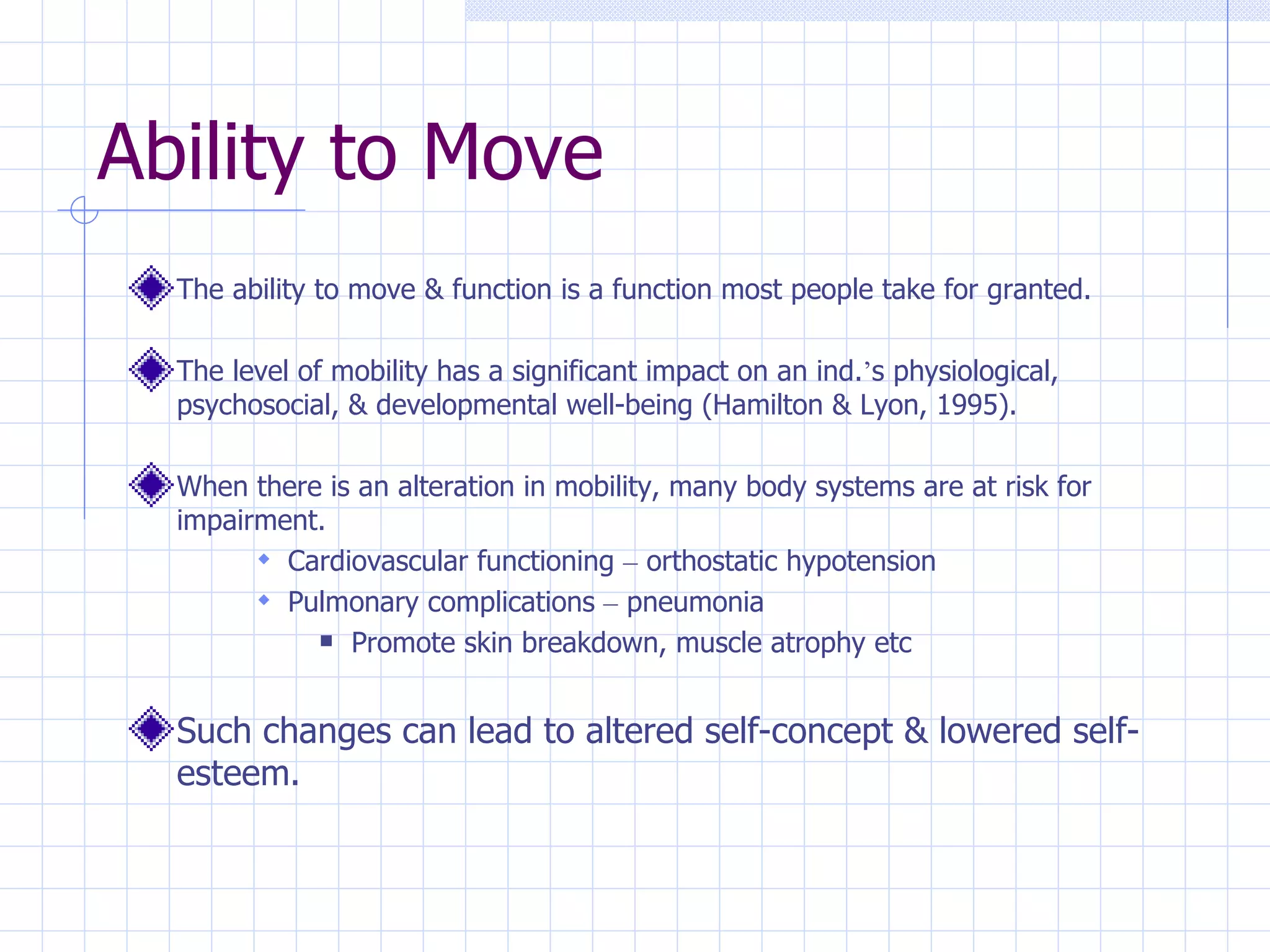 Exercise, Transfers & Ambulation | PPT