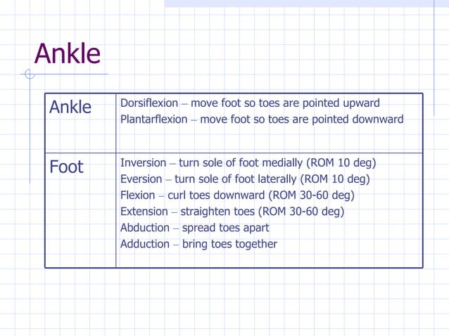 Exercise, Transfers & Ambulation | PPT