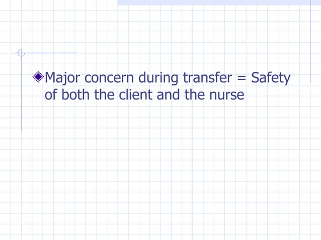 Exercise, Transfers & Ambulation | PPT