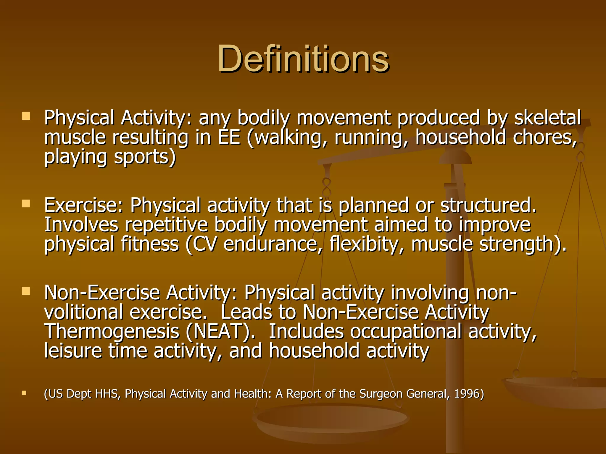 Exercise Treatment Of The Obese Patient | PPT