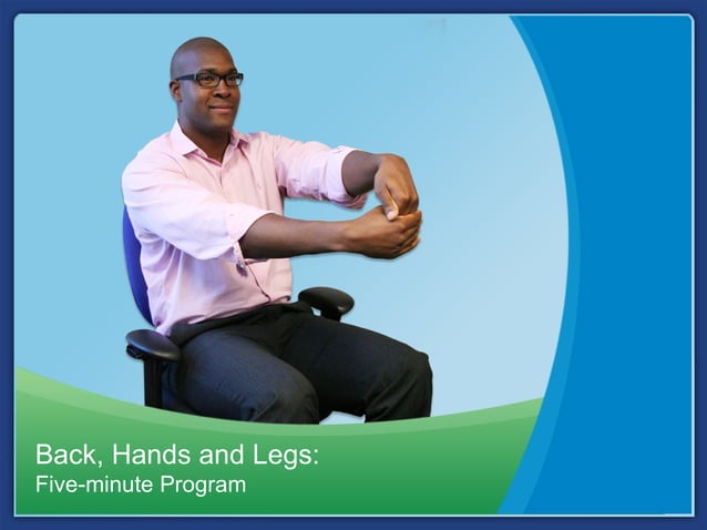 Exercising At Your Desk | PPT | Physical Therapy | Wellness