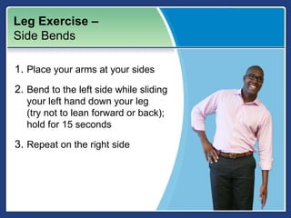 Exercising At Your Desk | PPT