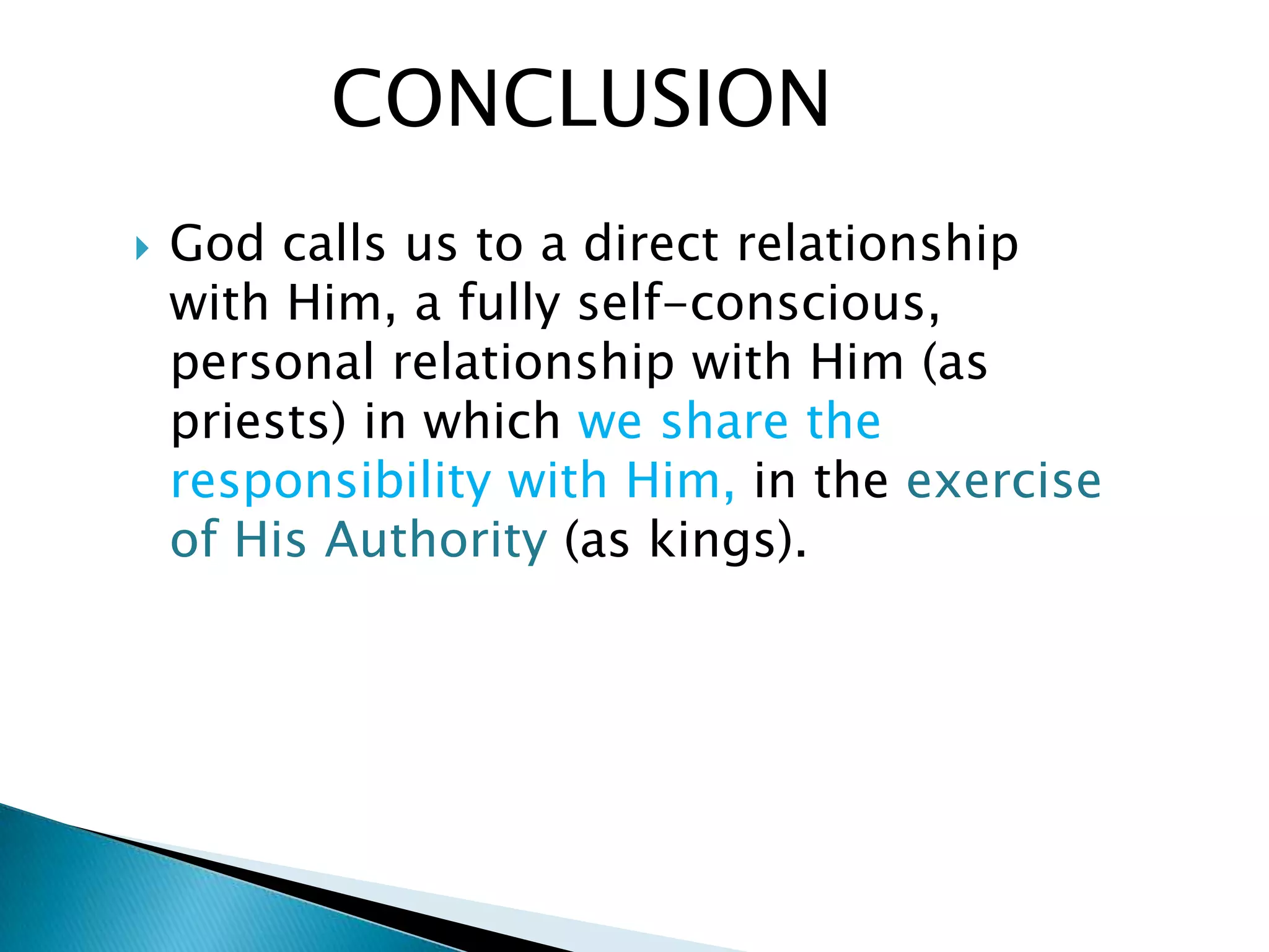 Exercising authority with god | PPTX