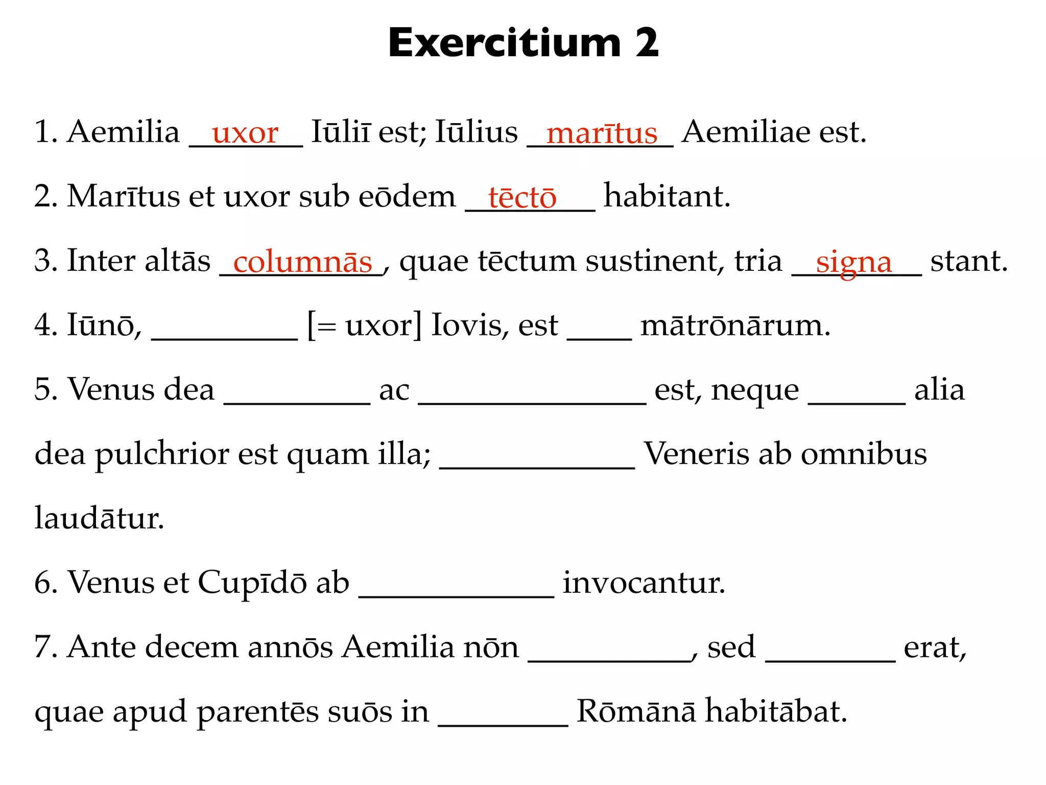 Exercitia cap. xix | KEY