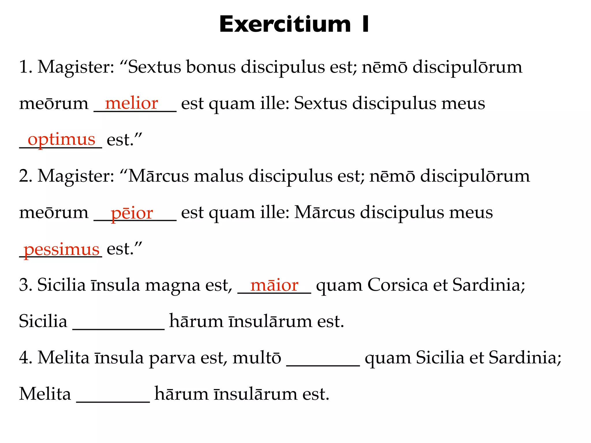 Exercitia cap. xix | KEY