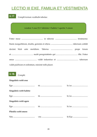 Exercitia iii | PDF