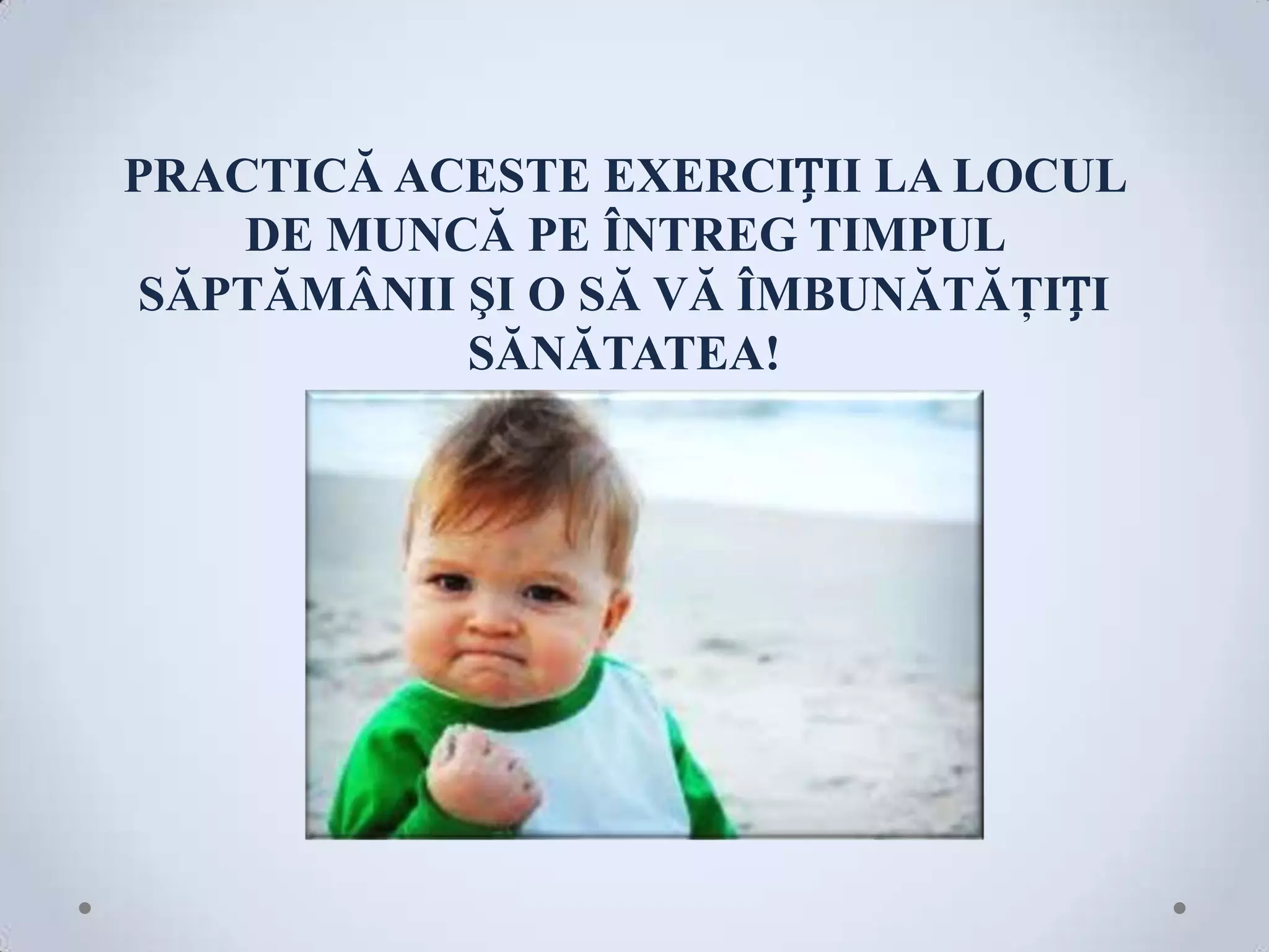 Exercitii birou | PPTX