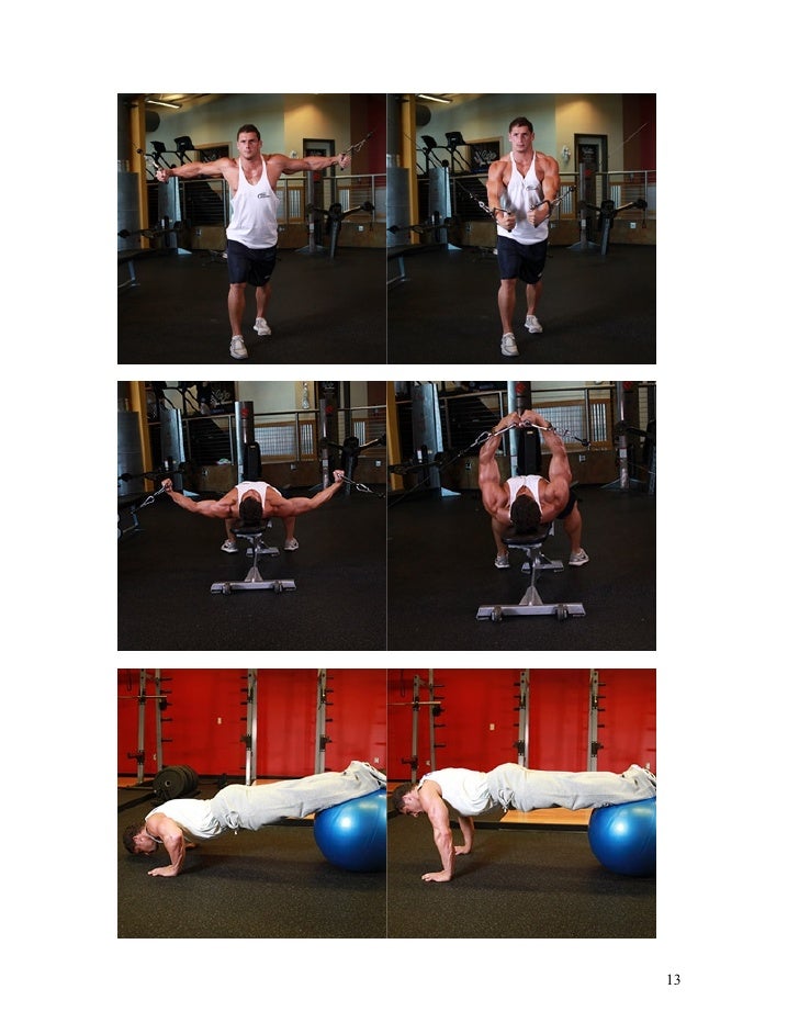 Exercitii la sala de forta