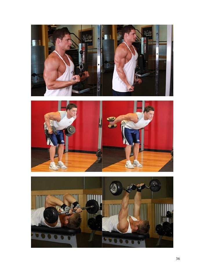 Exercitii la sala de forta