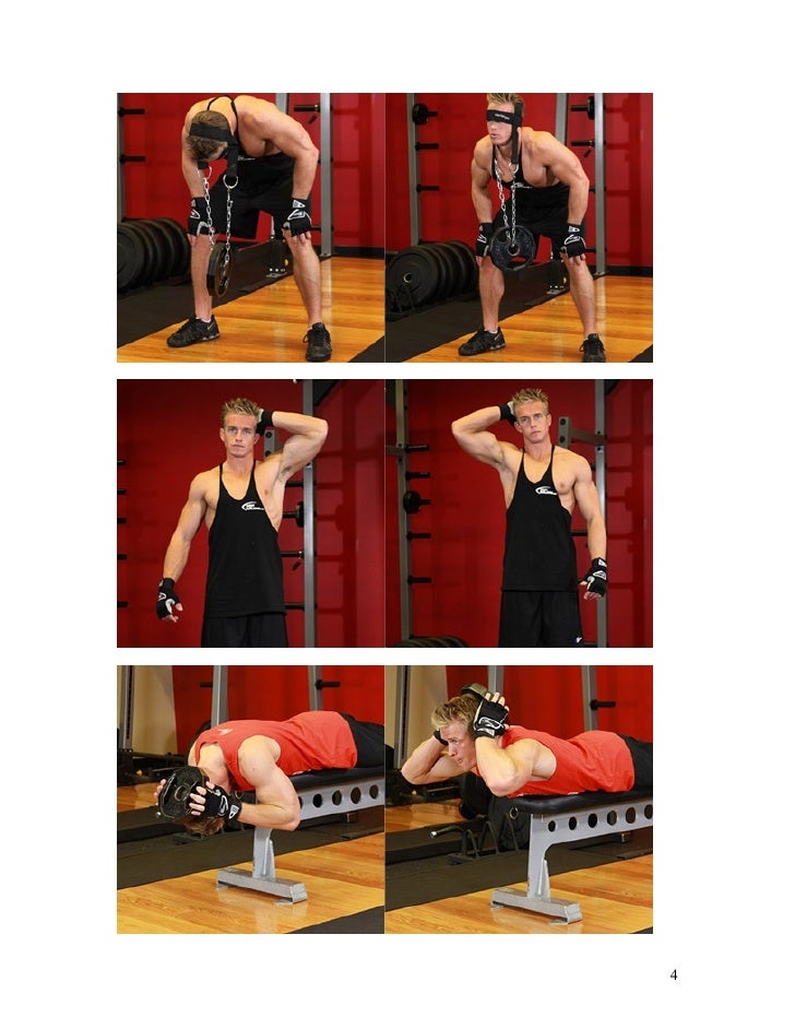 Exercitii la sala de forta