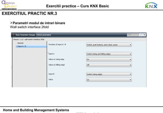 KNX - Exercitii practice 3 | PPT