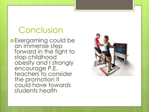 Exergaming jason dammeyer | PPTX