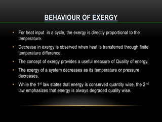 Exergy | PPTX